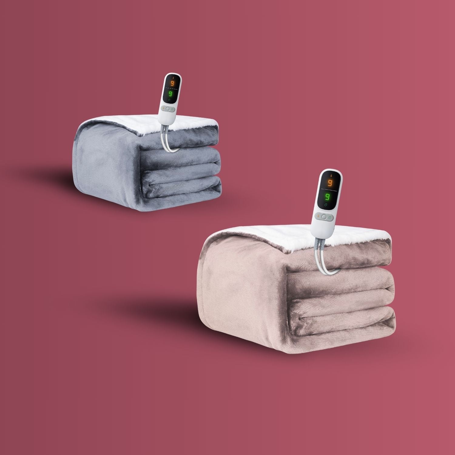 Elektrisch Deken POWERNAP - Warmtedeken met Timer en Warmtestanden ...